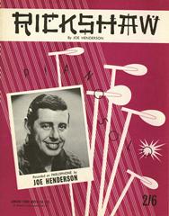 Joe Henderson - Rickshaw (Piano Solo) Digital Sheet Music | Faber Music