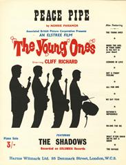 The Shadows - Peace Pipe (Piano/Guitar Chords) Digital Sheet Music ...