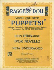 Ivor Novello - Raggedy Doll (Piano/Vocal) Digital Sheet Music Download ...