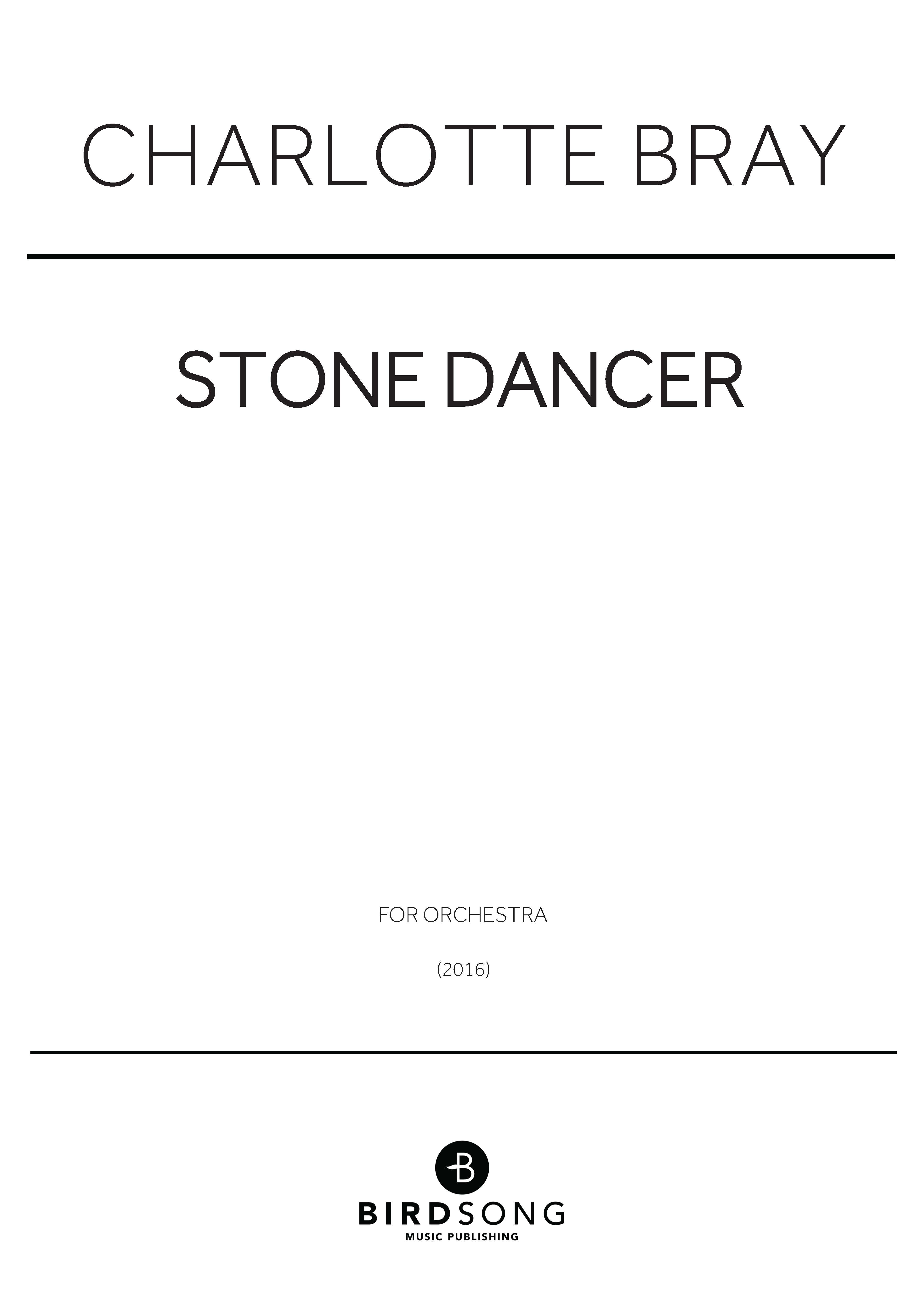 Stone Dancer (Orchestral score) | Faber Music