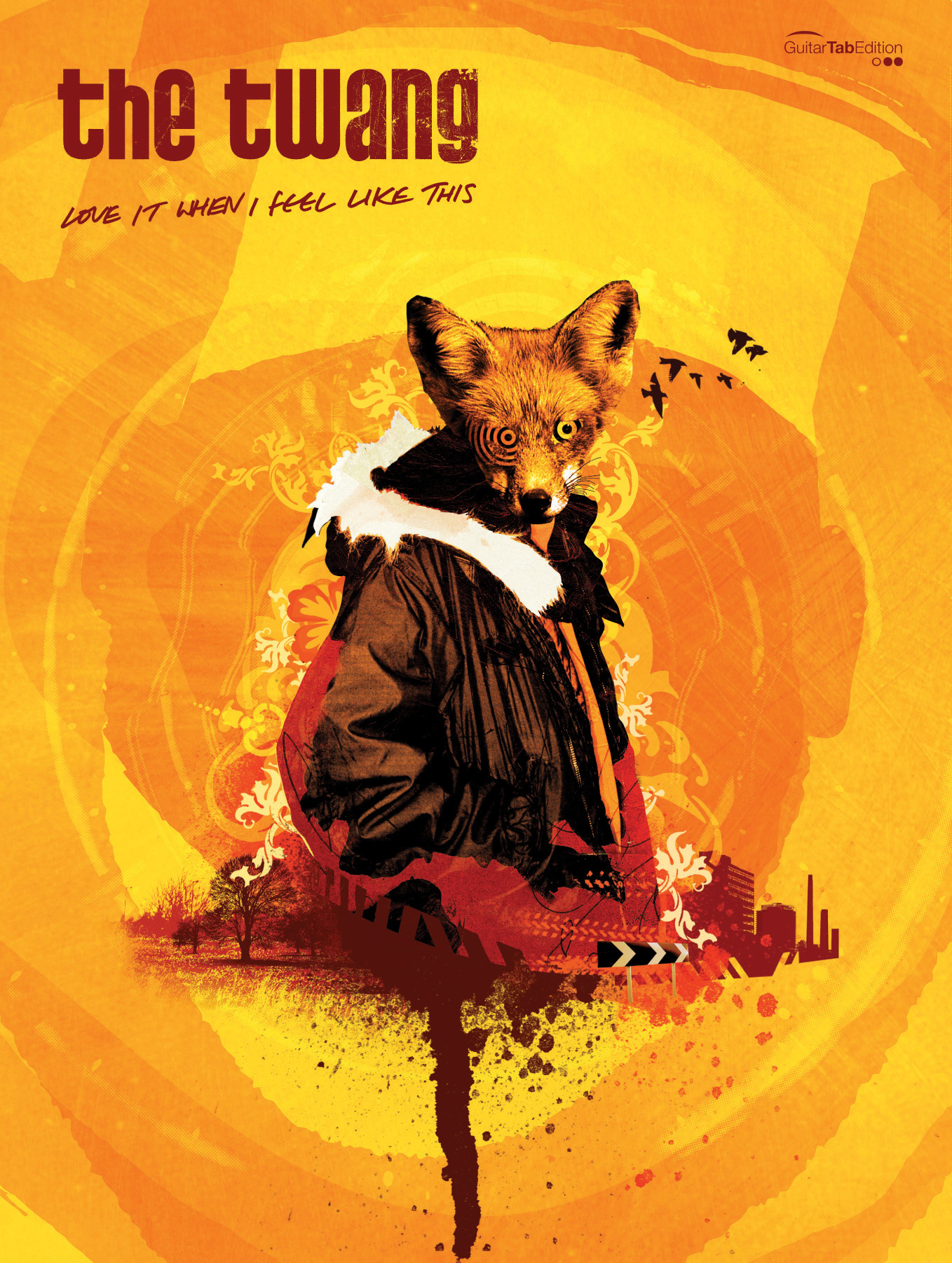 The Twang: Push The Ghosts (Guitar Tab) Digital Sheet Music Download ...