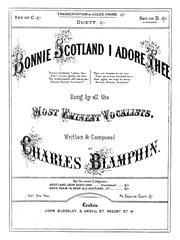 Bonnie Scotland I Adore Thee - Piano, Voice - Faber Digital :: All ...