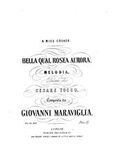 Bella Qual Rosea Aurora (Piano/Voice) Digital Sheet Music | Faber Music