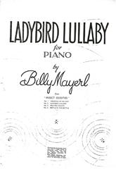 Billy Mayerl - Ladybird Lullaby (from 'Insect Oddities') (Piano Solo ...