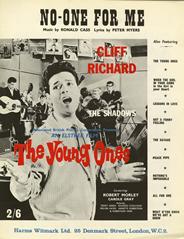 Cliff Richard - No One For Me (Piano/Vocal/Guitar) Digital Sheet Music ...