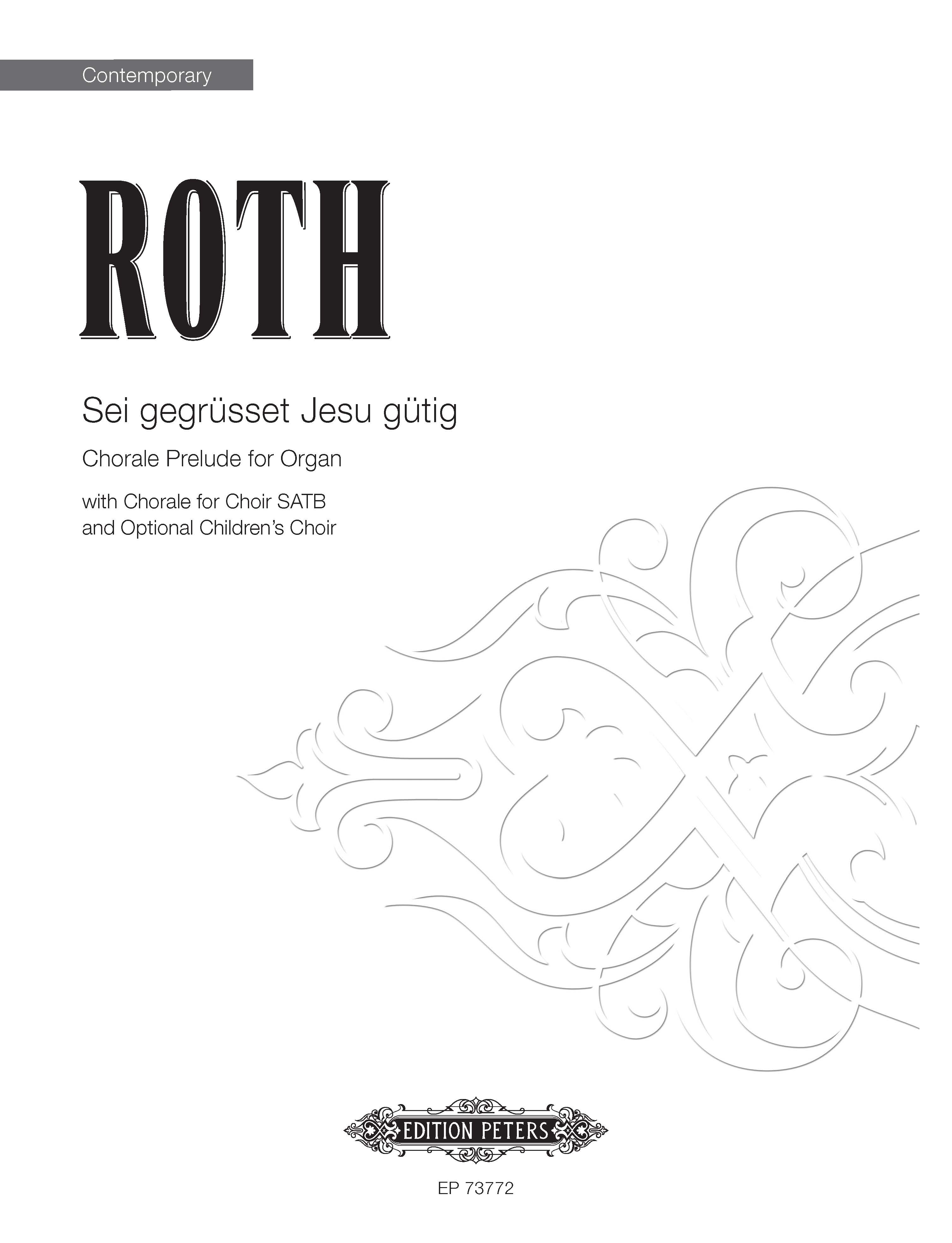 Alec Roth: Sei gegrüsset Jesu gütig (Organ Score) Digital Sheet Music ...